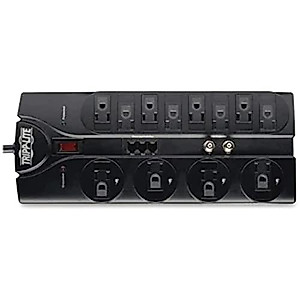 Tripp Lite TLP1208TELTV Protect It! 12-Outlet Surge Protector