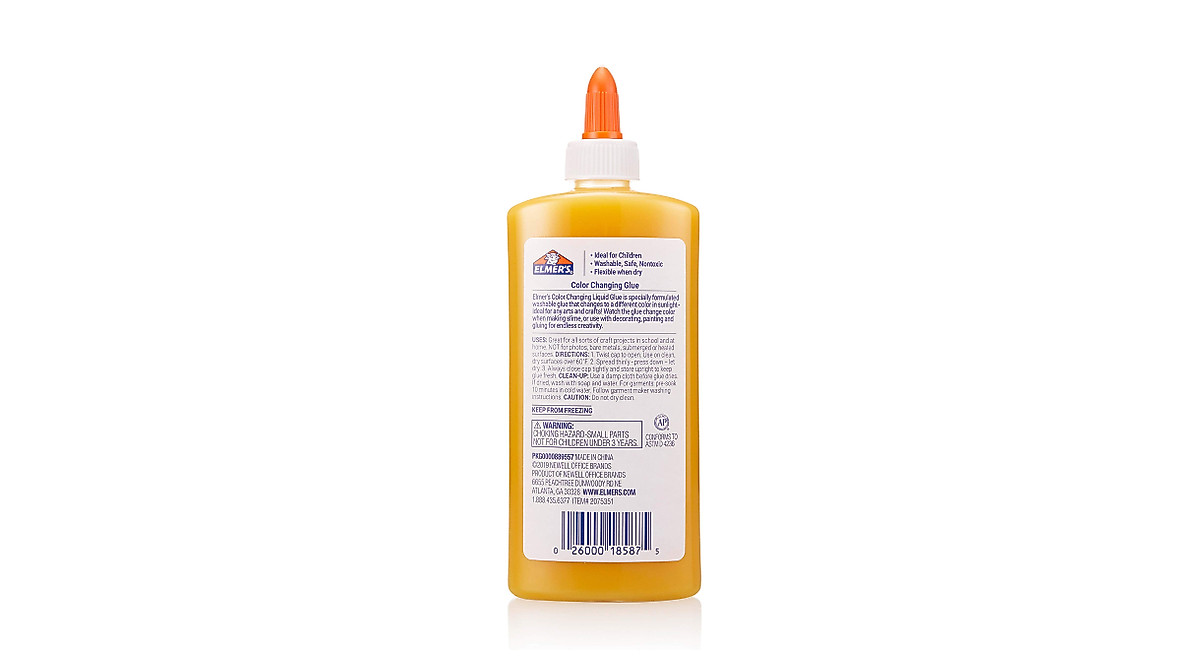 Elmer's Color Changing Glue - Perfect for Slime Fun