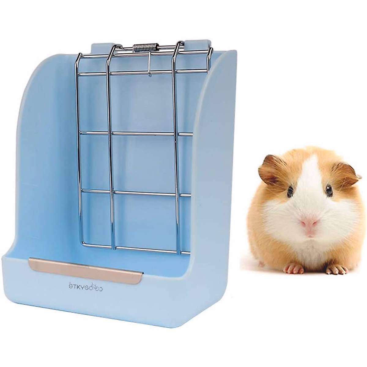 Rabbit Feeder Bunny Guinea Pig Hay Feeder Bag, Hay Guinea Pig Hay Feeder, Rabbit Feeder Fabric Bag Chinchilla Plastic Food Bowl Feeder