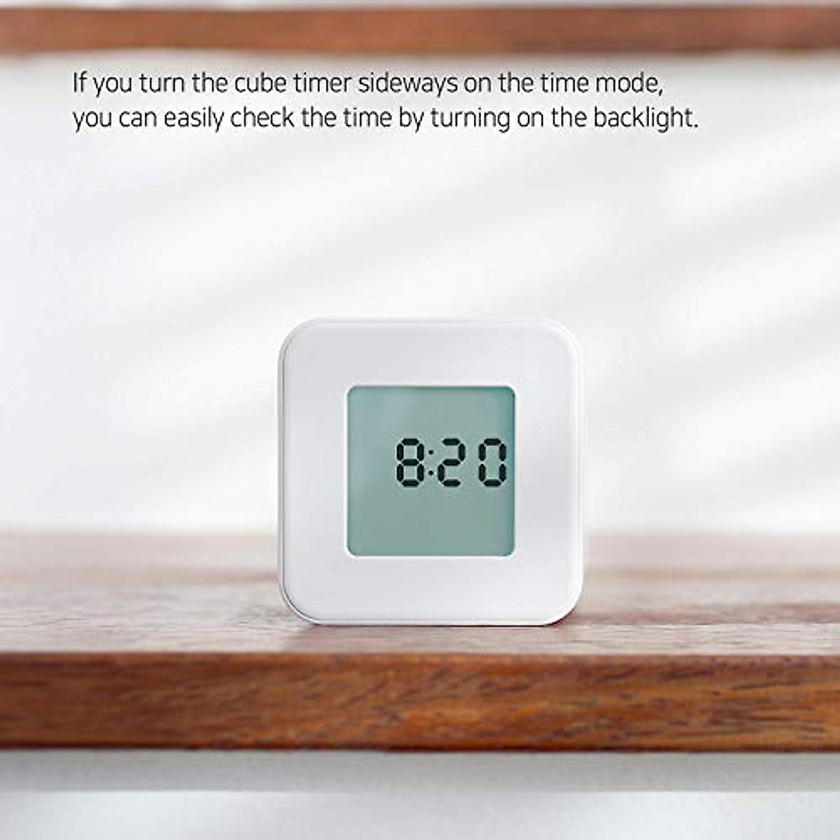 mooas Multi Cube Timer White(5,15,30,60 Minutes) & Yellow(3,10,30,60 Minutes) Bundle, Clock & Alarm, Time Management, Time for Studying, Cooking and Workout, Kids Timer
