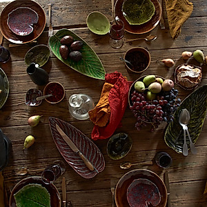 Costa Nova Ceramic Stoneware 10'' Soup Pasta Plate - Riviera Collection, Azur (Blue) | Microwave & Dishwasher Safe Dinnerware | Food Safe Glazing | Restaurant Quality Tableware