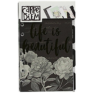 Carpe Diem by Simple Stories Personal Beautiful Monthly Planner Inserts