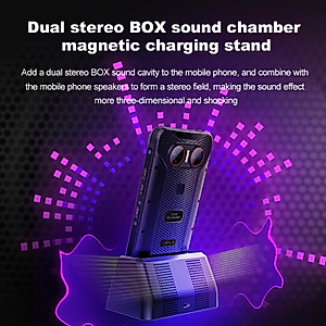 Big Walnut B1 Rugged Smartphone(2023), eSIM Dual 5G 8GB+256GB Rugged Phone Unlocked, 6.67" FHD+ Rugged Cell Phone, Android 12, 64MP Camera, 24MP Night Vision, NFC Smartphone