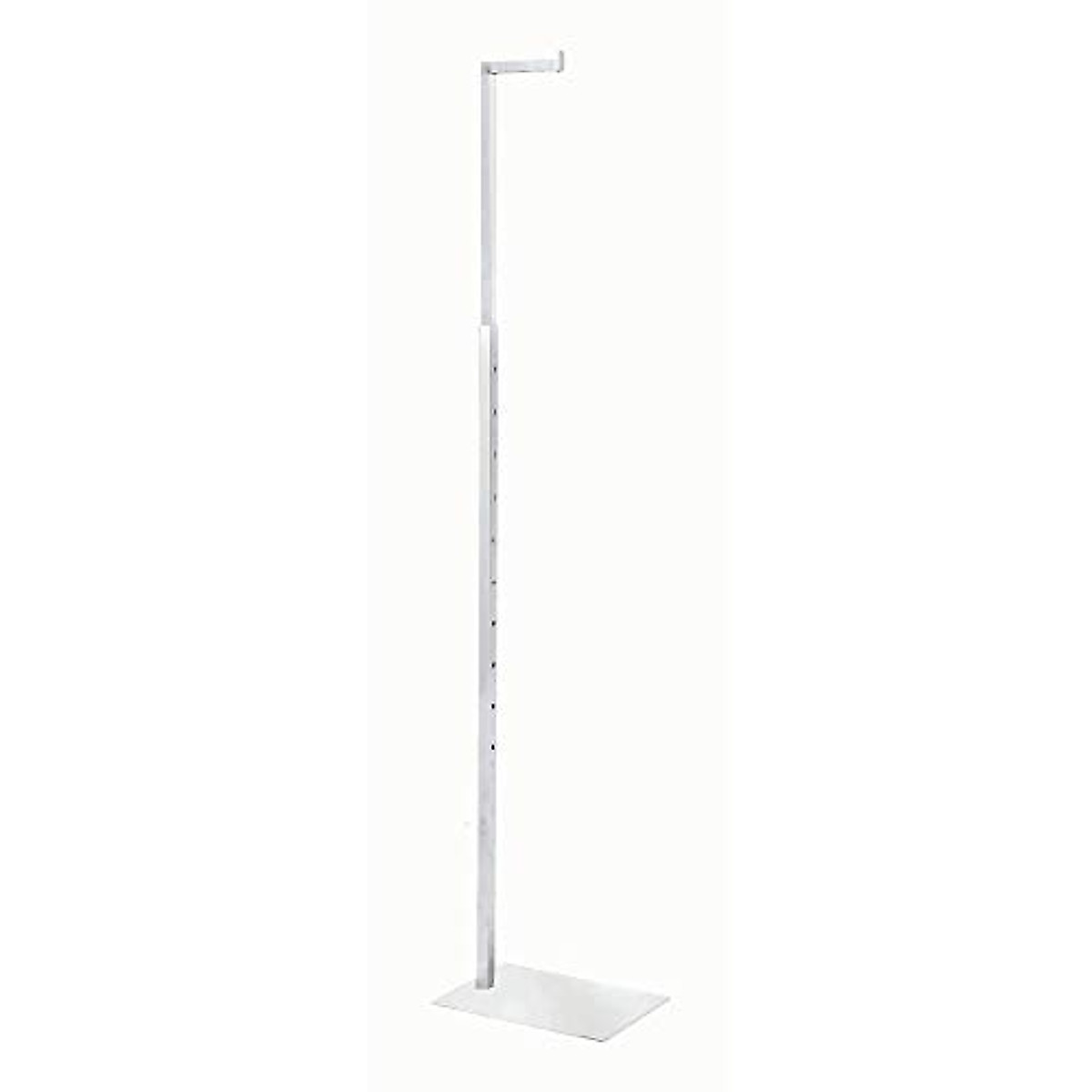 Clothing Display Stand 49-78" (H) White