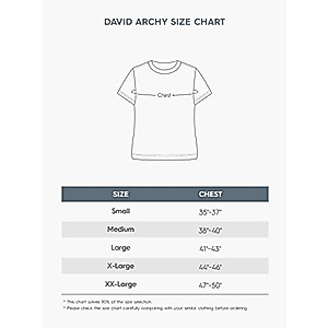 DAVID ARCHY Men's Soft Cotton Undershirts Breathable Comfy Tees Short Sleeve T-Shirts 3 Pack (XL, Black)