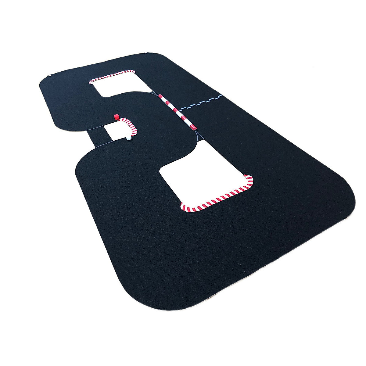 Fabric Race Tracks FRT Home Race Track LITE Road Course (Black), LTR-BK