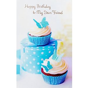 Happy Birthday to My Dear Friend Greeting Card -"Friendship We Share"