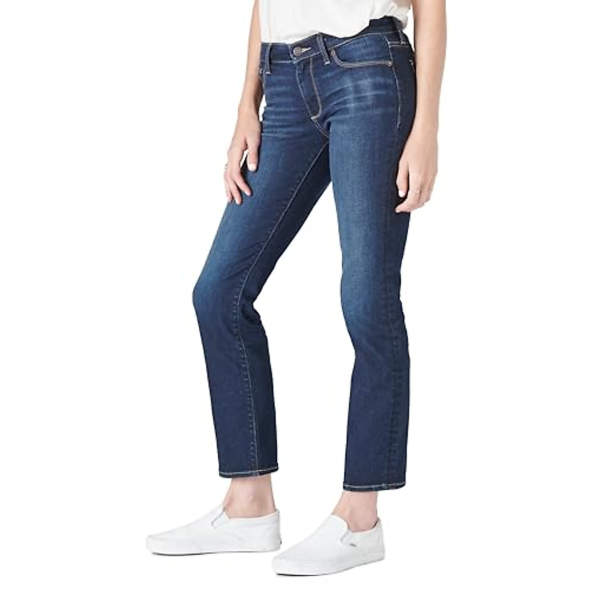 Lucky Brand womens Mid Rise Sweet Straight Jean, Twilight Blue, 25W x 29L US