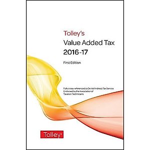 Tolley's Value Added Tax 2016 by Alex Millar (2016-04-21)
