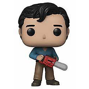 Funko POP Pop! Movies: Evil Dead Anniversary - Ash (Styles May Vary) 3.75 inches Ash w/(BD) Chase Multicolor