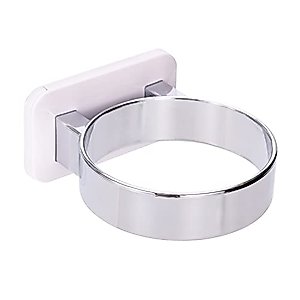 Hair Dryer Holder Wall Mount Hair Dryer Holder (White)