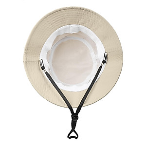 Zylioo UV Protection Fishing Hat for Small Heads,Adjustable Water Resistant Bucket Hat,Summer Outdoor Hiking Sun Hat