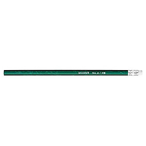 Dixon Wood-Cased Pencils, Tuxedo Green, 8 Count (X14608)