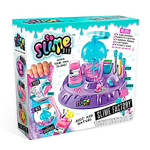 Canal Toys - So Slime DIY - Slime Factory - Make your own 10 Slimes Just add water No glue, no mess Multi, 13.5" x 3.15" x 12.25"