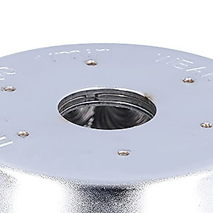 AMONIDA Twisted Knot Wire Wheel, 8in Garden Grass Brush Cutting Head Stainless Steel Polishing for Dust Removal for Lawn Mower