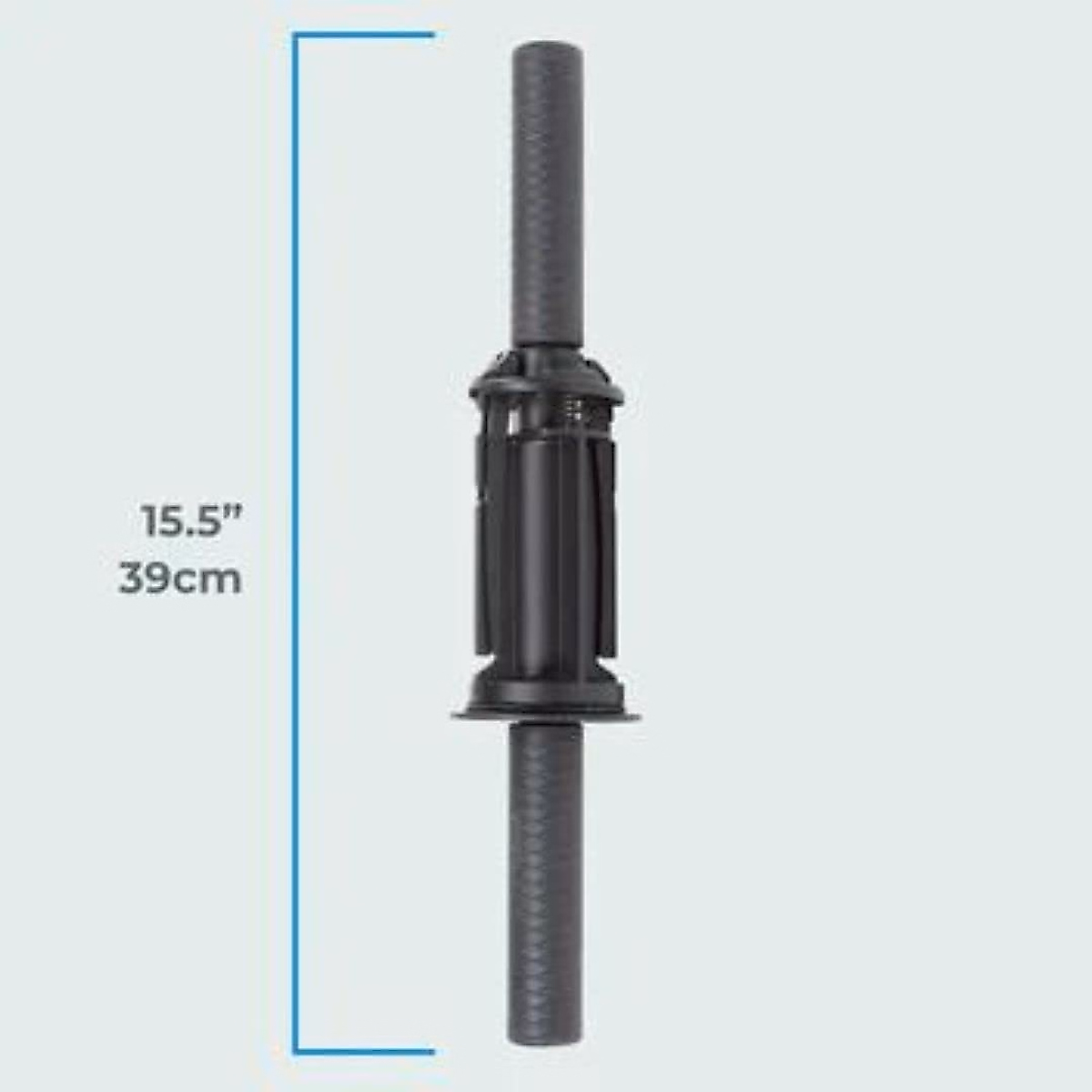 Chirp Focus Muscle Roller Handle, Muscle Roller Handle for Deeper Massage, Equipment for Muscle Recovery, Best Combined with The 4-Inch Focus Wheel, Handle for Roller Wheels - 15.5" (39cm)