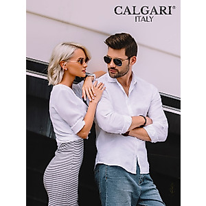 CALGARI® Italian Luxury Leather Wallets For Men | Trifold