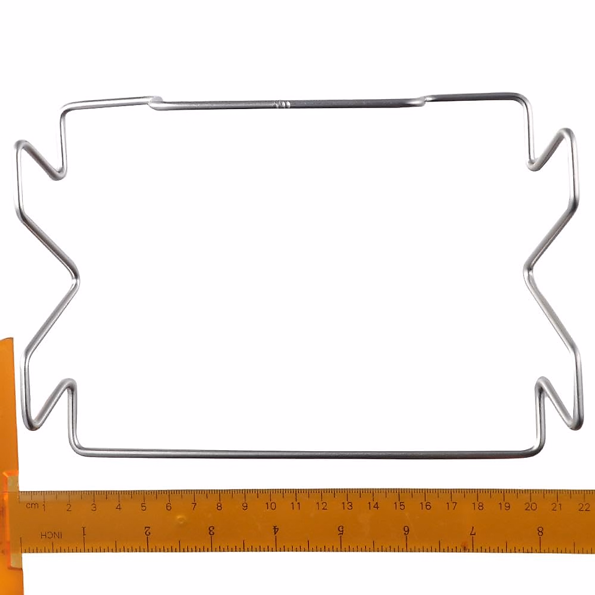 couponhub Trash Bag Holder for Cupboards Kitchen Cabinet Door, Stainless Steel Portable Garbage Bins Suspension Bracket