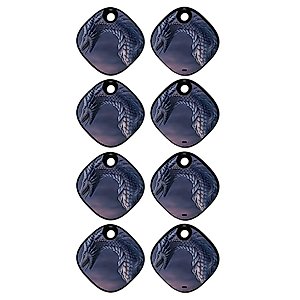 MightySkins Skin Compatible With Samsung Galaxy SmartTag (4 Pack) - Dragon Fantasy | Protective, Durable, and Unique Vinyl Decal wrap cover | Easy To Apply, Remove, and Change Styles | Made in the USA