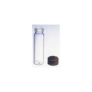 Kimble 60910L2 Vial Screw Cap 2 Dram, Fluid_Ounces, Degree C, Glass, Pack of 72