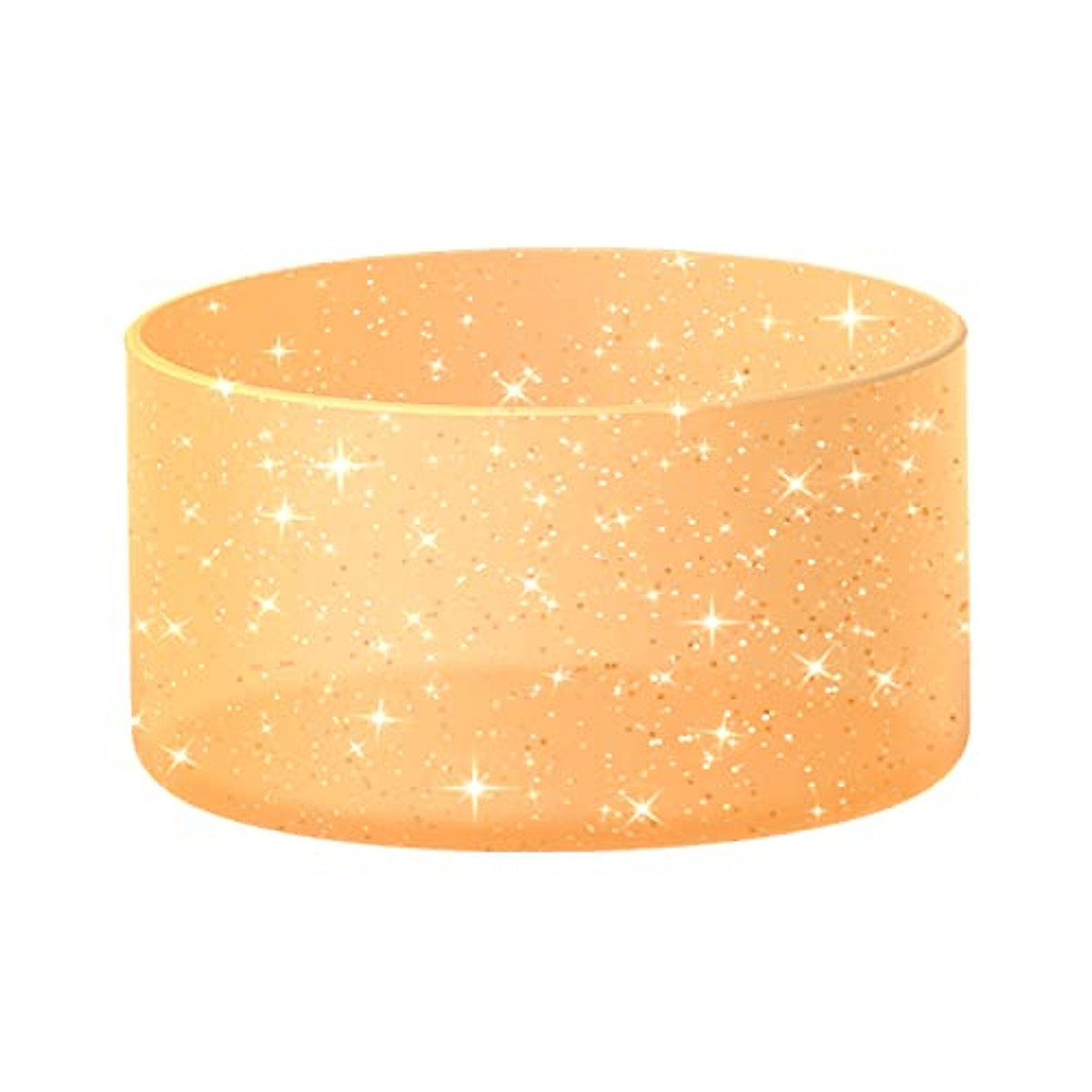 WUQID Protective Bling Silicone Boot Sleeve for 12oz-40oz Sport Flask & Stanley Water Bottles Tumbler Anti-Slip Bottom Sleeve Cover for All Water Bottles Bottom Width of 2.83&3.56in