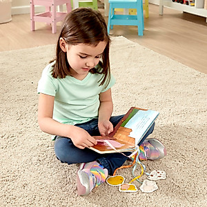 Melissa & Doug Children's Book - Good Night, Baby (Board Book with 5 Play Tags to Tuck into Pockets)