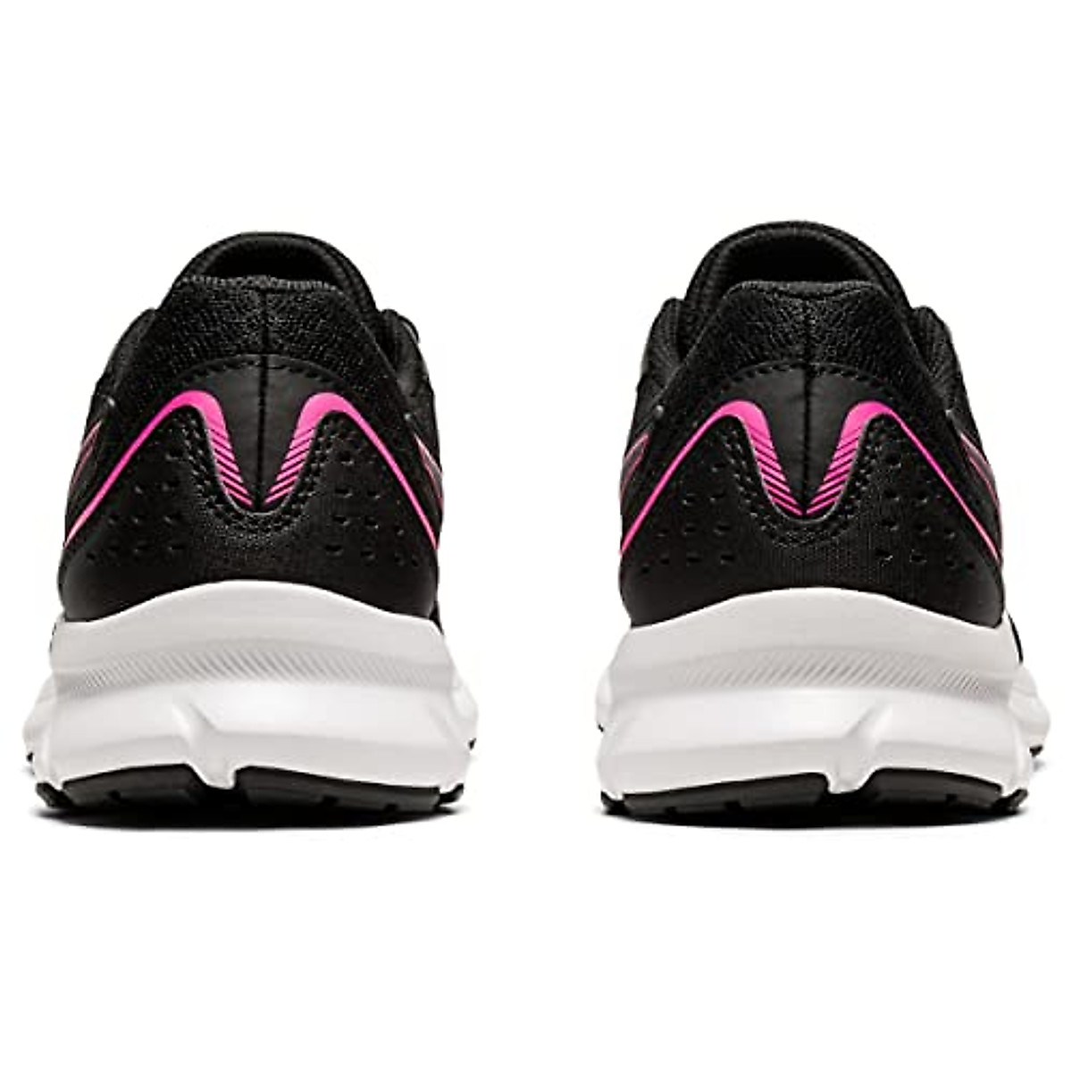 ASICS Women's Jolt 3 Running Shoes, 9.5, Black/HOT Pink