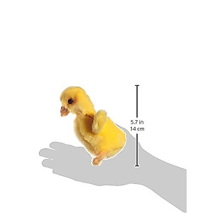 Steiff USA Yellow Pilla Duckling Plush Toy, 5.5” x 5.1” x 3.5” – Cuddly Duck Toy, Airbrushed Accents (73335), Miniature