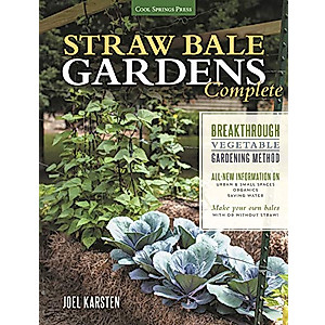 BaleBuster4 Starter Kit Includes Straw Bale Gardens Complete Book with Instructions for Step-by-Step Garden Set up.