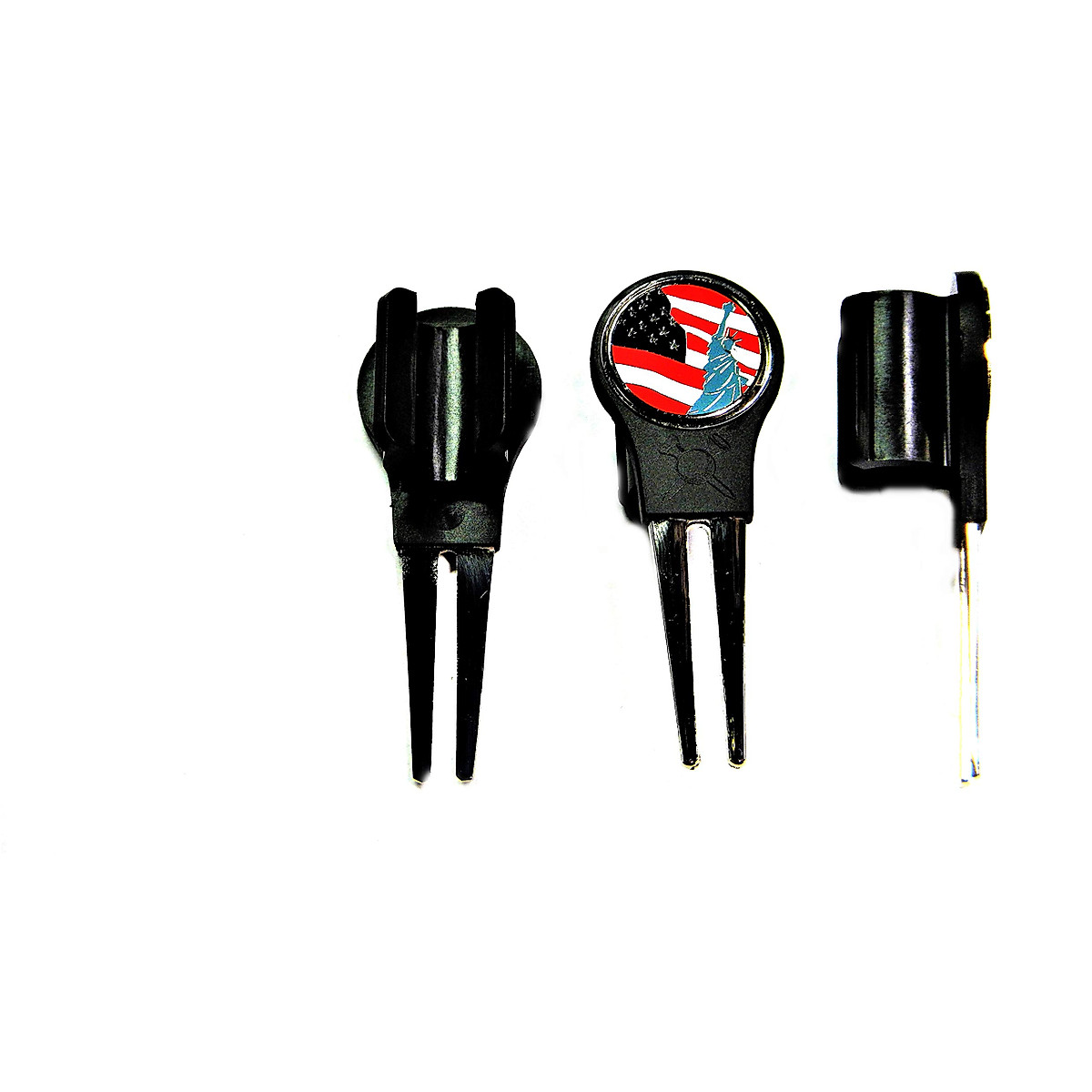 Putter Mounted Divot Tool and Ball Marker - Liberty