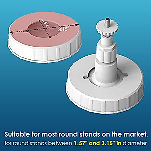 No-Drill Blink Mini Camera Wall Mount Bracket 3-Pack，Compatible Blink Mini Camera/Blink Indoor/Blink Outdoor/Ring Indoor, Highly Adhesive 3M VHB Tape No Tools Required Quick Paste Installation,White