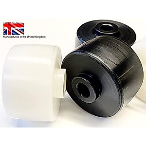 Pallet jack truck BT Rolatruc LHM230 & Similar Pallet Trucks Pallet Jacks Main Guide Entry Wheels SET OF 2 (White)