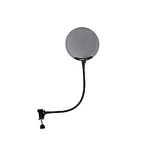 Gator Frameworks Metal Screen Pop Filter with 12.4-Inch Gooseneck (GFW-POPFILTER-MTL)