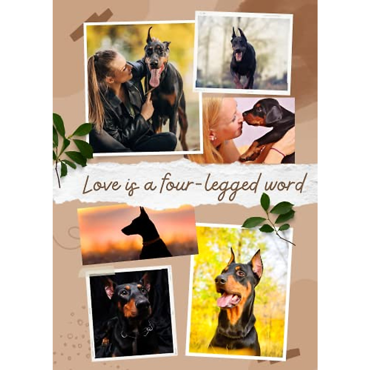 InnoBeta Doberman Pinscher Gifts, Doberman Blanket Throws for Dobie Mom Dad, Gifts for Doberman Pinscher Lovers, 50 x 65 inches, Perfect for Birthday Christmas Thanksgiving