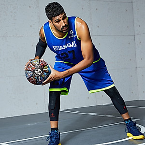 Kuangmi Pirate Street Basketball, Men's Official Size 7 29.5", Made for Outdoor & Indoor Basketball Games