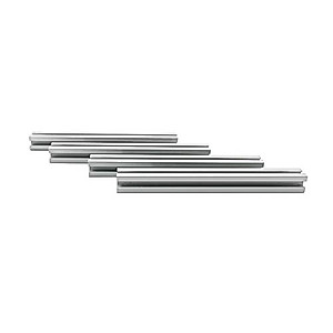 HFS (R) 4pcs 2020 T Slot Aluminum Extrusion Profile European Standard Anodized Linear Rail for 3D Printer Parts and CNC DIY (300mm)