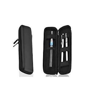 NUENSS-ROR Black Pencil Case EVA Hard Shell Pen Case Holder for Executive Fountain and Stylus Touch Pen pencil USB Cables and Electronic Cigarette