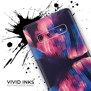 DesignSkinz Liquid Abstract Paint Remix V79 Protective Vinyl Decal Wrap Skin Cover Compatible with The Samsung Galaxy S20 (Screen Trim & Back Glass Skin)