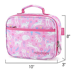 mibasies Cat Lunch Bag and Girls Backpack