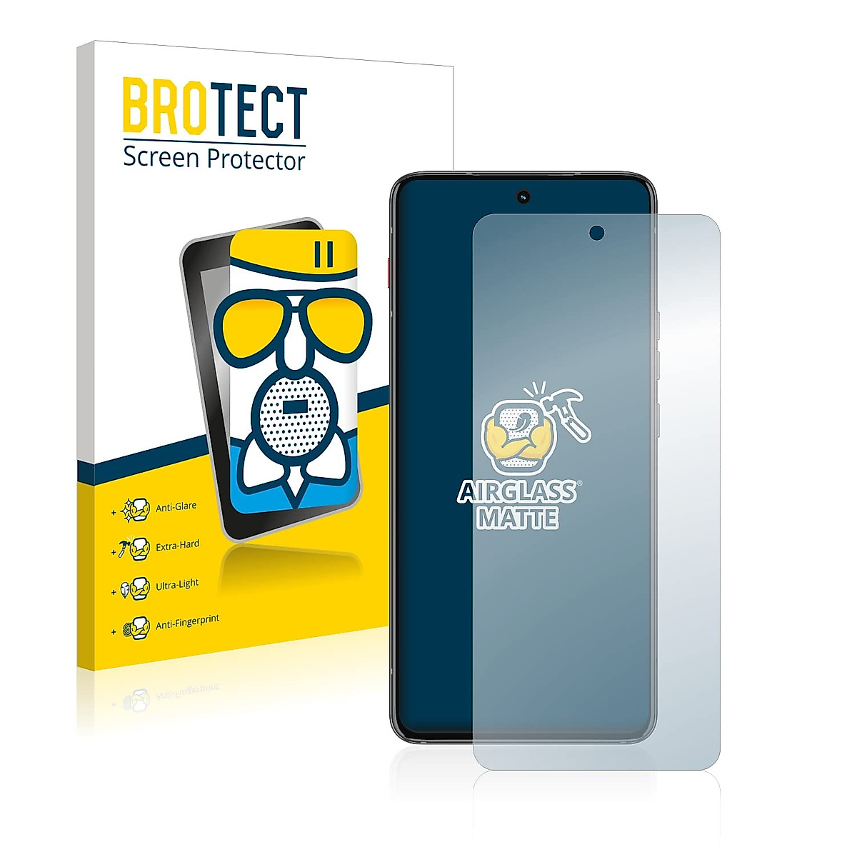 brotect Anti-Glare Glass Screen Protector Matte Compatible with Motorola ThinkPhone - Anti-Scratch 9H Protection Film
