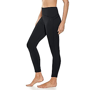 Coolibar UPF 50+ Women's Tulip Swim Leggings - Sun Protective (XX-Large- Black)