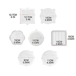 10pc Hair Catcher Drain Stopper For Bathroom Kitchen Disposables Floor Drain Mesh Stickers Bathtub Sink Hair Strainer