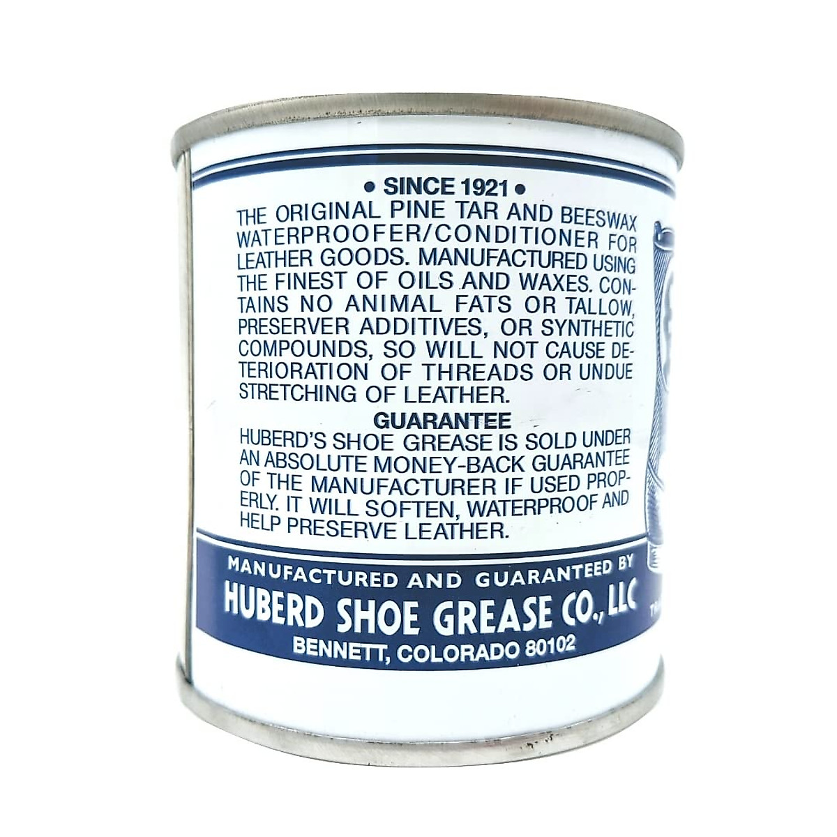 Huberd’s Shoe Grease, 7.5oz: Waterproofs, Softens, Conditions Leather. Protects Shoes, Boots, Sporting Goods, Saddle & Tack. Restores Dry, Cracked, Scratched Leather. Small Batched since 1921!
