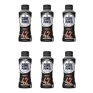 Fairlife Core Power High Protein Milk Shake, Natural Flavor Ready to Drink Protein Shake, The best Chocolate Fairlife Protein Shakes,14 fl oz , 42gm (Chocolate flavor, Pack of 6 Bottles) protein, fairlife chocolate milk,