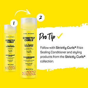 Marc Anthony Strictly Curls Curl Defining Shampoo, 12.9 Ounces (129319)
