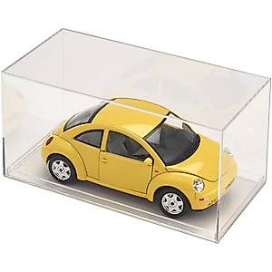 Pioneer Plastics 083C Clear Plastic Display Case for 1:32 Scale Cars, 8" W x 3.75" D x 3.5" H (Mailer Box)