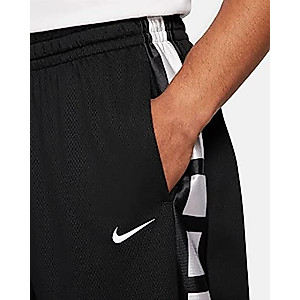 Nike Mesn Elite Basketball Shorts L Black/White