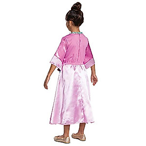 Disguise Disney Princess Mulan Costume Dress for Girls, Children's Character Dress Up Outfit, Classic Kids Size Small (4-6x) Pink (14039L)