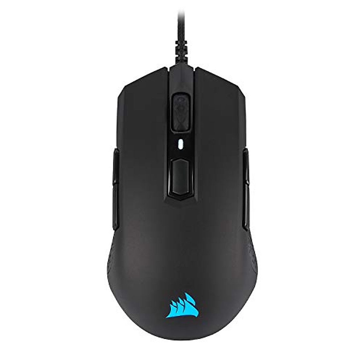 Corsair M55 RGB Pro Wired Ambidextrous Multi-Grip Gaming Mouse - 12,400 DPI Adjustable Sensor - 8 Programmable Buttons - Black