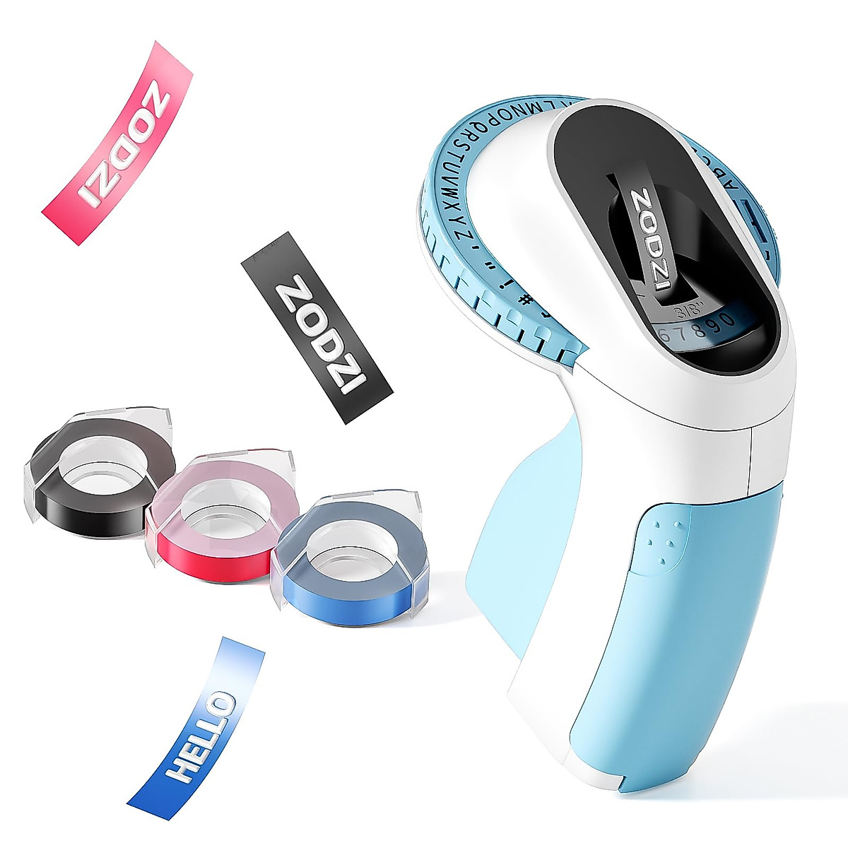 Embossing Label Maker Machine - Vintage 3D Labels for Home & Office